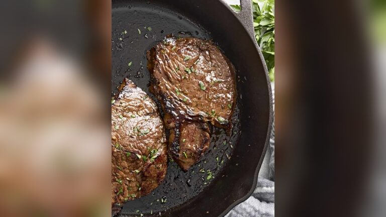 How to Cook Marinated Steak in a Frying Pan: Perfect Juicy Tips ...